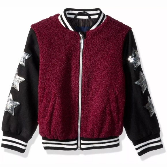 Limited Too | Jackets & Coats | Nwt Limited Too Wool Blend Varsity ...